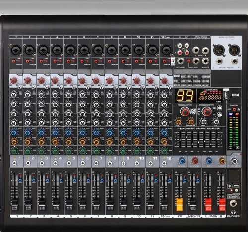 AG-12PB Микшерный пульт, 12 каналов, LAudio