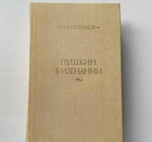 Пушкин в изгнании Новиков