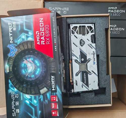 Sapphire AMD Radean RX 6800 XT nitro   16GB