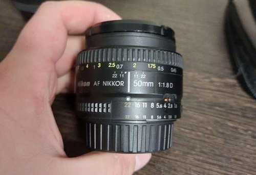 Объектив Nikon 50mm f 1.8D