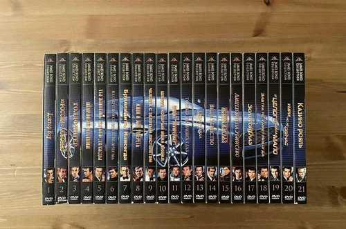 Коллекция DVD Джеймс Бонд 007 издания Киномания