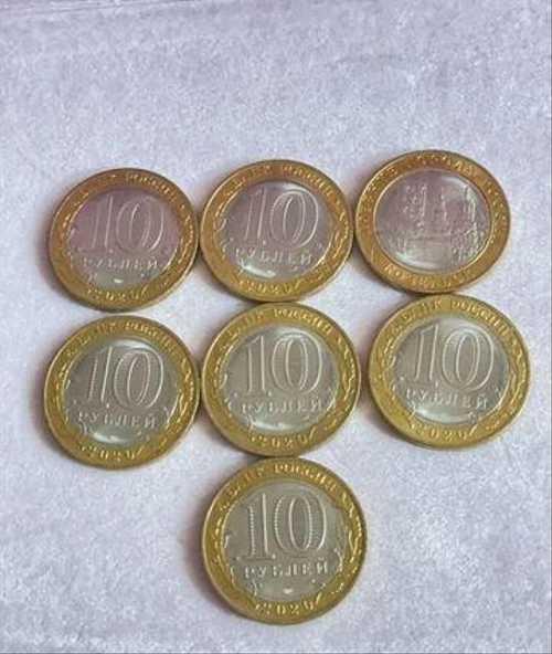 10 р монеты Козельск 30