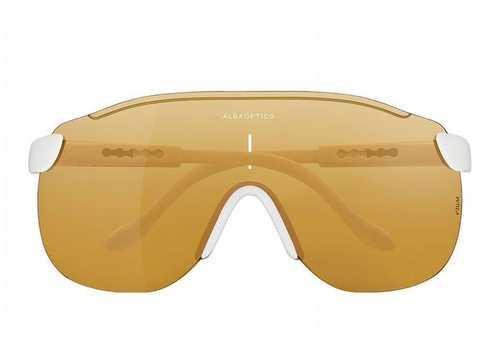 Очки Alba Optics stratos WHT vzum FLY, белые, жел