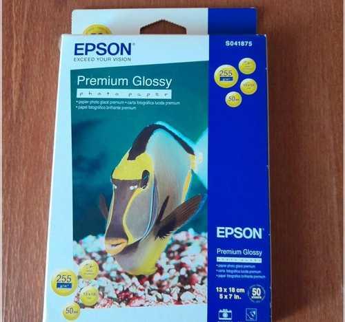 Фотобумага epson premium glossy