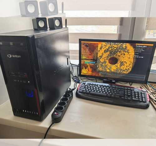 Компьютер, пк i3-8100/ ddr4 8гб/ gtx1050/ ssd