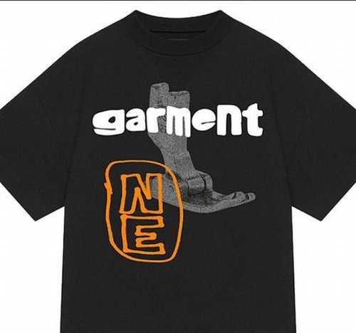 NE Garment Puff Tee Black