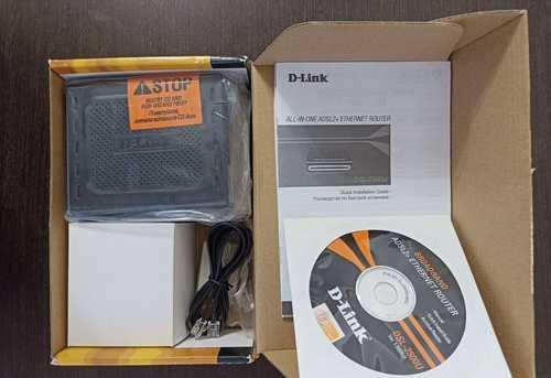 Новый модем D- link DSL-2500U adsl/Enternet-мар