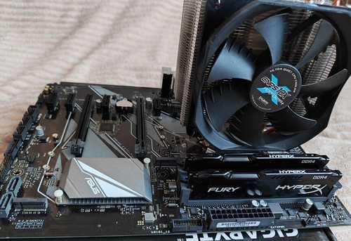 I5 8400+Asus Z370 prime+ram 16гб ddr4+ куллер