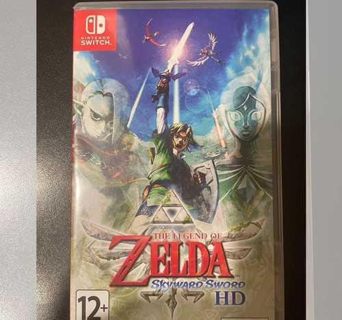 Картридж the legend of zelda skyward sword hd для