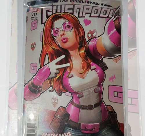 Комикс Gwenpool Mary Jane Deadpool