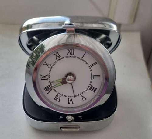 Кварцевые часы-будильник с логотипом Nortel