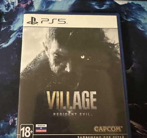 Resident evil village ps4 диск