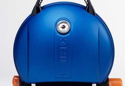 Газовый гриль O-grill 800T синий blue + адаптер А