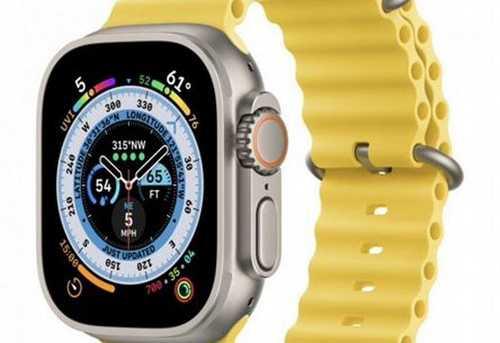 Apple Watch Ultra 49mm желтый ремешок
