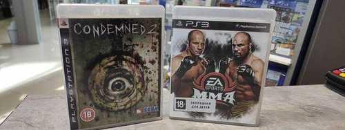 Игры Condemned 2 и EA MMA PS3