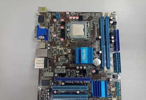 MB Asus P5G41TD-M Pro + CPU Q6600, s775