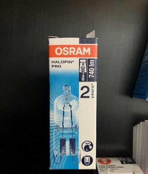 Лампа галогенная G9 Osram