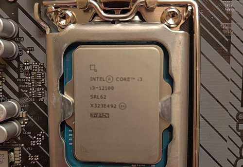 Cpu intel core i3 12100 4шт. Лот