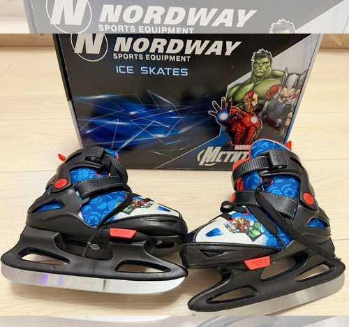 Коньки детские раздвижные Nordway 26-31