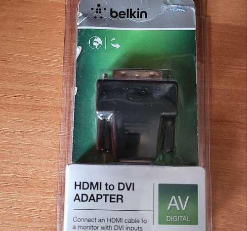 Переходник с hdmi на dvi