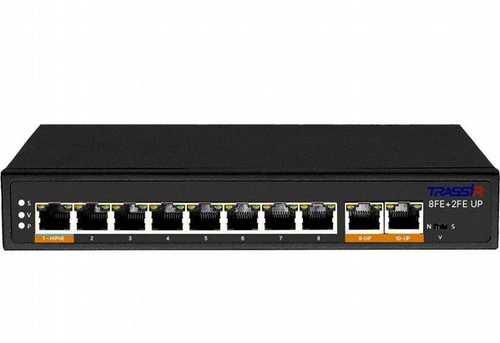 Trassir TR-NS1110-120-8POE коммутатор poe