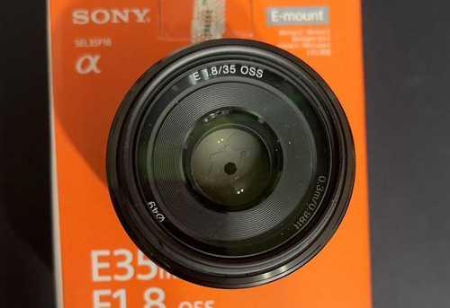 Sony e 35mm f 1.8 oss (SEL35F18)