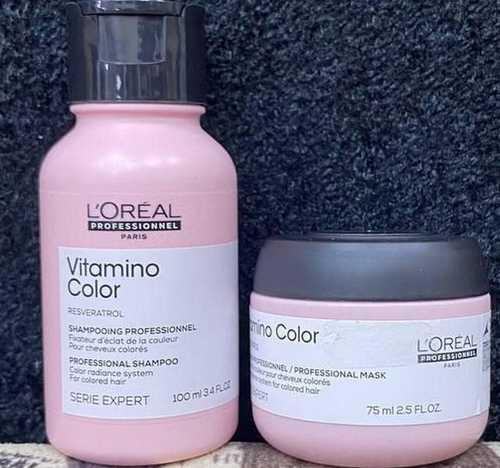 Loreal vitamino color шампунь   маска