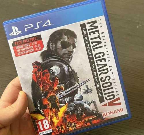 Диск PS4 Metal Gear Solid The Phantom Pain (  GZ)