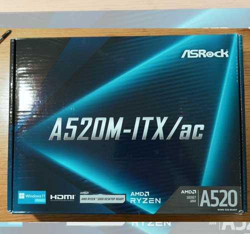 Asrock a520m itx ac