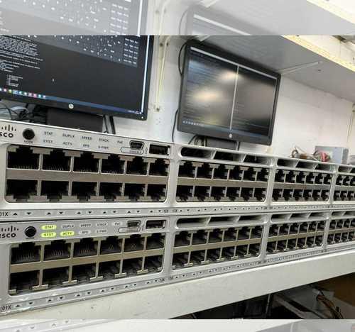 Коммутатор Cisco poe 3850 48p-l poe+