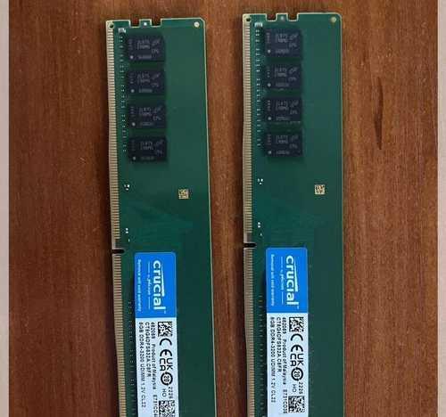 Оперативная память DDR4 16 Gb 3200 Mhz