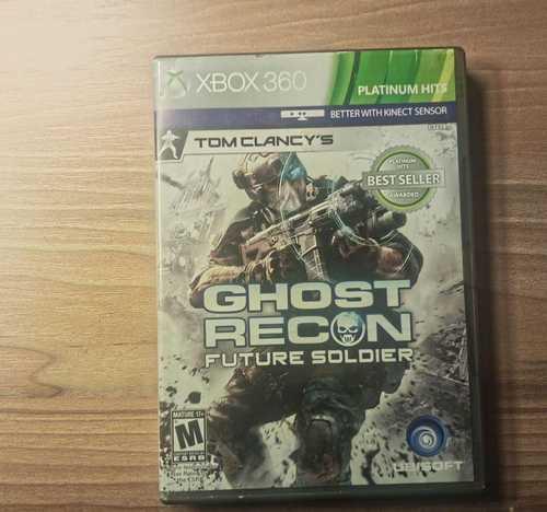 Диски на xbox 360 ghost Recon future soldier