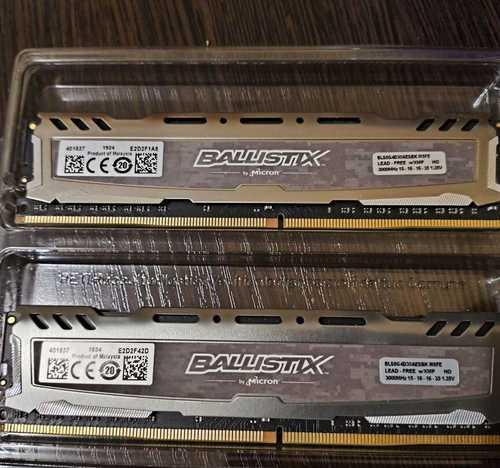 Оперативная память Crucial Ballistix Sport LT