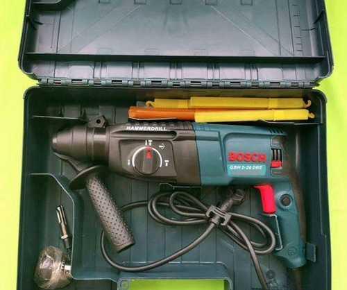 Перфоратор Bosch GBH2 26 DRE новый ударный в кейсе