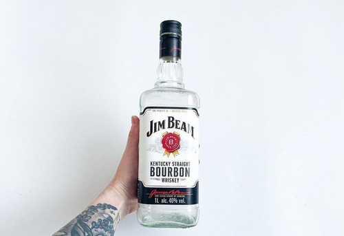 Бутылка от бурбона Jim Beam