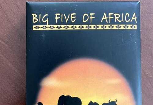 Монета Big Five Africa Конго 240 франков серебро