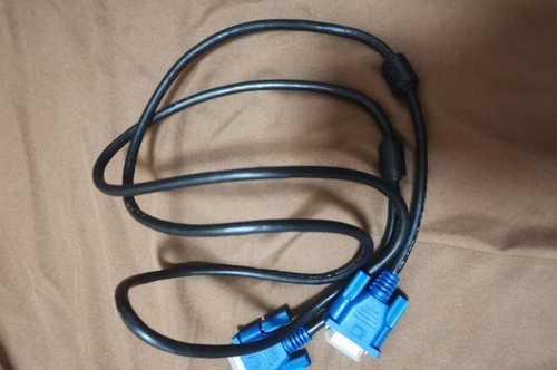 Кабель vga 1.5м новый