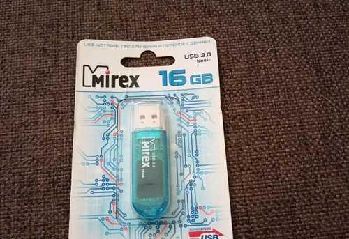 2 Usb флешки по 16 gb Mirex и Китайская