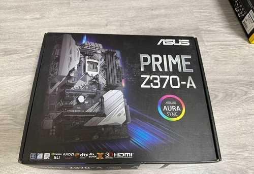 Материнская плата asus prime Z370-A