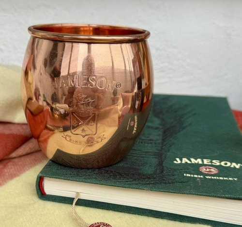 Медная кружка Jameson подарок мужчине коллеге