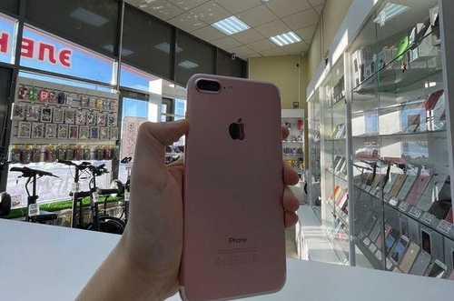 Телефон iPhone 7 plus 128gb rose gold б/у
