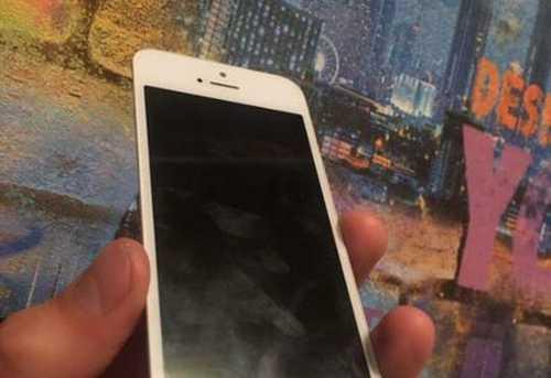 Дисплей на iPhone 5s/se белый