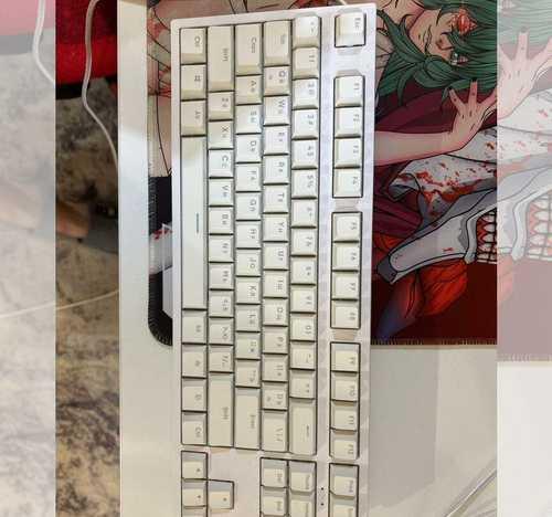 Red square keyrox tkl classic white