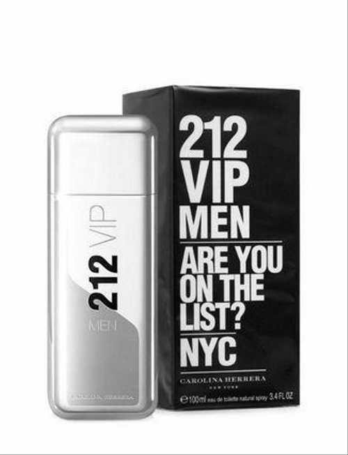 Мужские духи carolina herrera 212 VIP