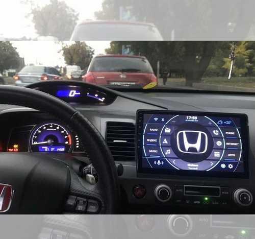 Магнитола Honda civic 4D android