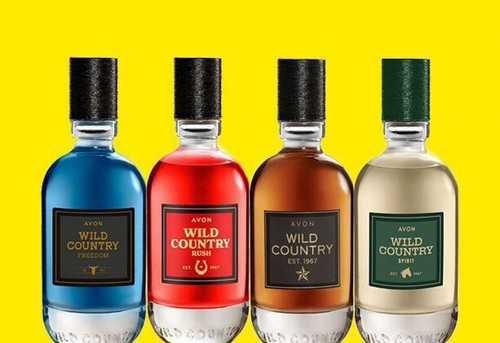 Духи avon wild country freedom 75мл любые 2шт