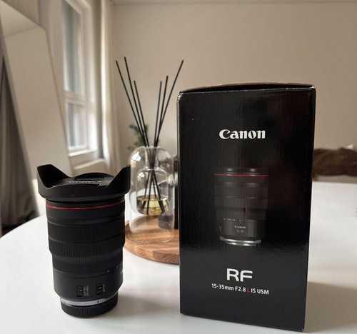 Объектив Canon RF 15-35mm F2.8L IS USM