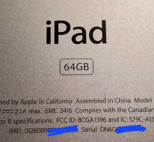 iPad 2 A1396