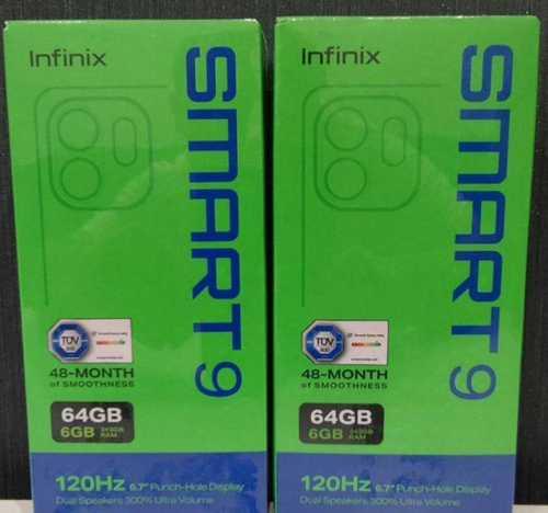 Infinix Smart 9, 3/64 ГБ