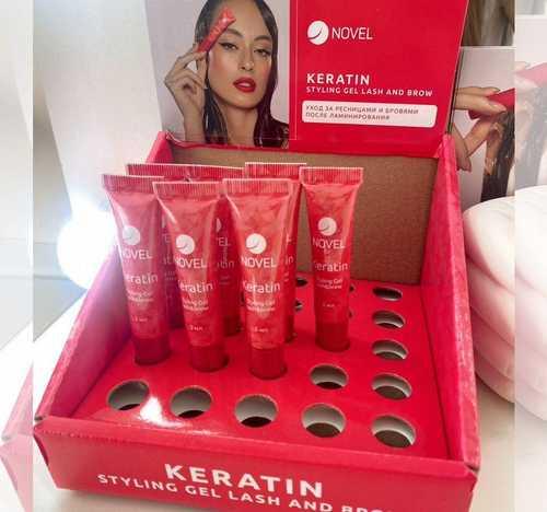 Novel Keratin Styling Gel гель для ресниц и бровей